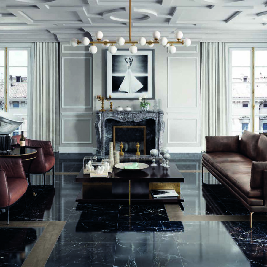 Porcelain flooring Brecon Tile Studio